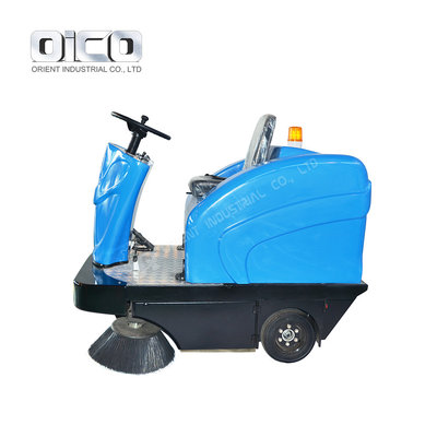 OR-C200 battery powered warehouse sweeper / runway mechanical sweeper truck