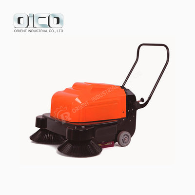 OR-P100A mechanical sweeper machine/ electric vacuum street sweeper/ compact street sweeper