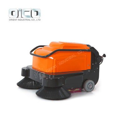 OR-P100A mechanical sweeper machine/ electric vacuum street sweeper/ compact street sweeper
