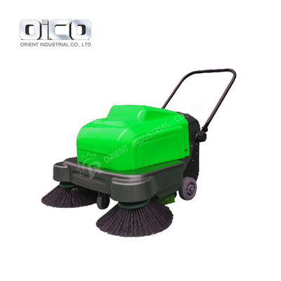OR-P100A vacuum parking lot sweepers/ walk-behind vacuum sweepers/ battery road sweeper machine