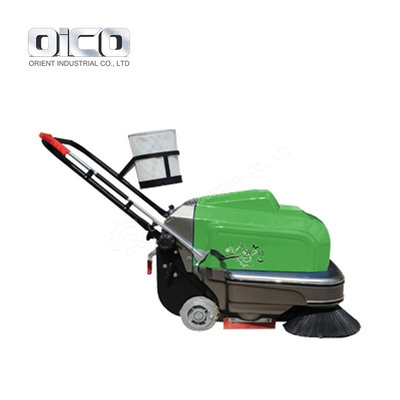 OR-P100A vacuum parking lot sweepers/ walk-behind vacuum sweepers/ battery road sweeper machine