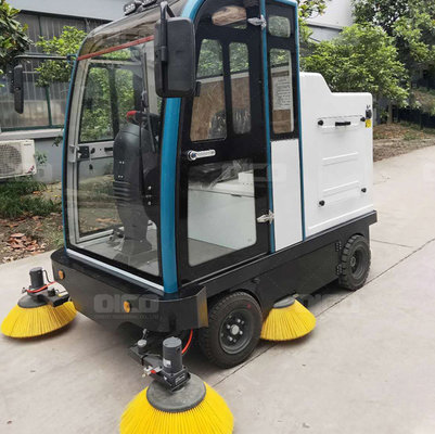 E800LD driveway vacuum sweeper  sidewalk sweepers for sale  battery road sweeper machine