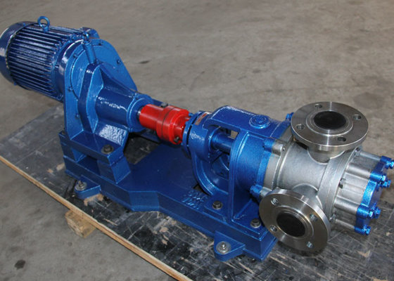 High Viscosity Positive Displacement Gear Pump Internal Gear Type Mechanical Seal
