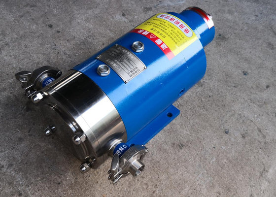 Portable Small Shampoo Rotary Screw Pump Milk Transfer With Heat Jacket
