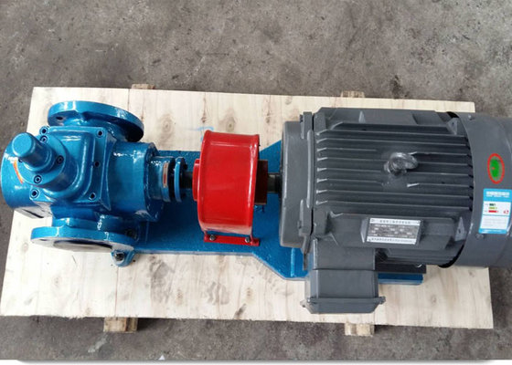 Mechanical Fuel Gear Oil Transfer Pump Cast Iron Double Gear Meshing