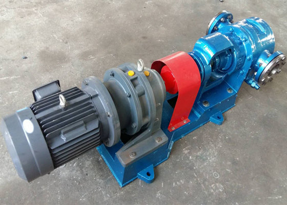 Viscous Thick Liquid Internal Rotary Gear Oil Pump Commercial High Pressure
