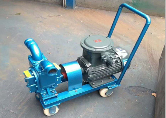 Movable Arc Gear Transfer Diesel Fuel Pump Truck Mounted Unloading