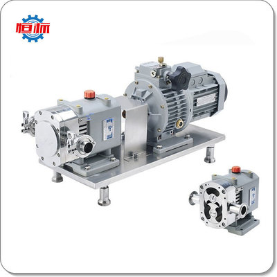 food grade stainless steel sanitary level 304 316 316L lobe transfer pump