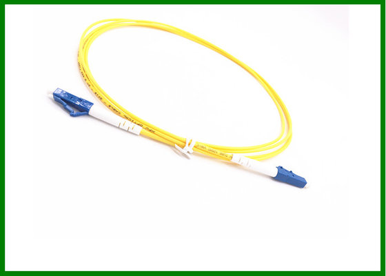 LC-LC / UPC SM Simplex Patch Cord For Optical Newtwork Wiring