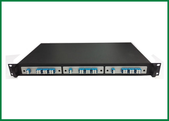12 Channel CWDM Mux Demux , 19" Rack Insertion Cassette Box 3 IN 1