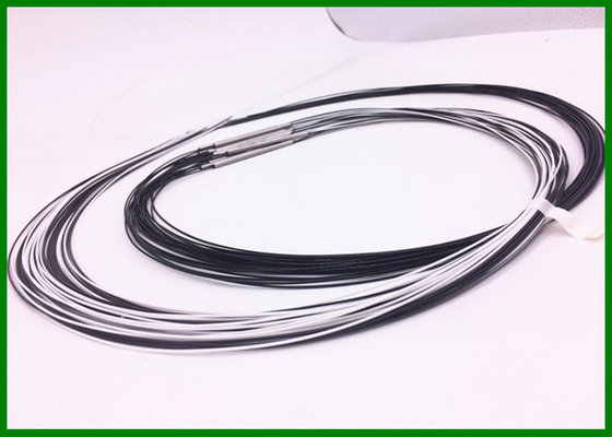 SM G652D fiber 1*2 1310/1490/1550nm Fused Splitter in 3.0*54mm length steel tube