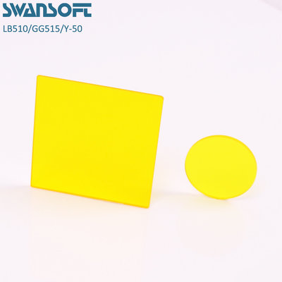 factory direct sale JB400 400-560NM2mm colored golden optical filters supplier