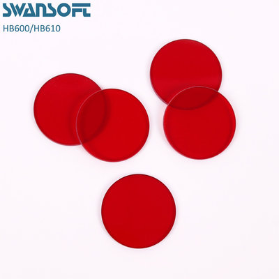 685-800nm custom size 40/20 0 tolerances red clear glass plates CE supplier