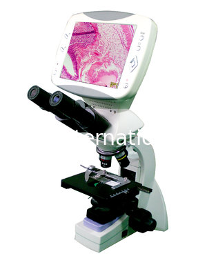 China Biological LCD Digital Microscope With 12.0MP Camera, 9 Inch Screen, SD Card factory
