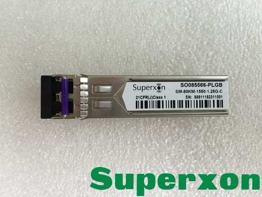 DDM SFP Optical Transceivers 1550nm FDA / CDRH / FCC / UL / TUV / ROHS