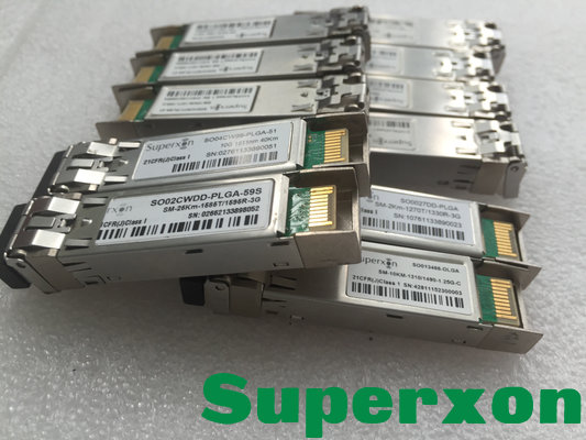 1550nm 10km SFP Optical Transceivers Module SMF For 1000Base-ZX-80