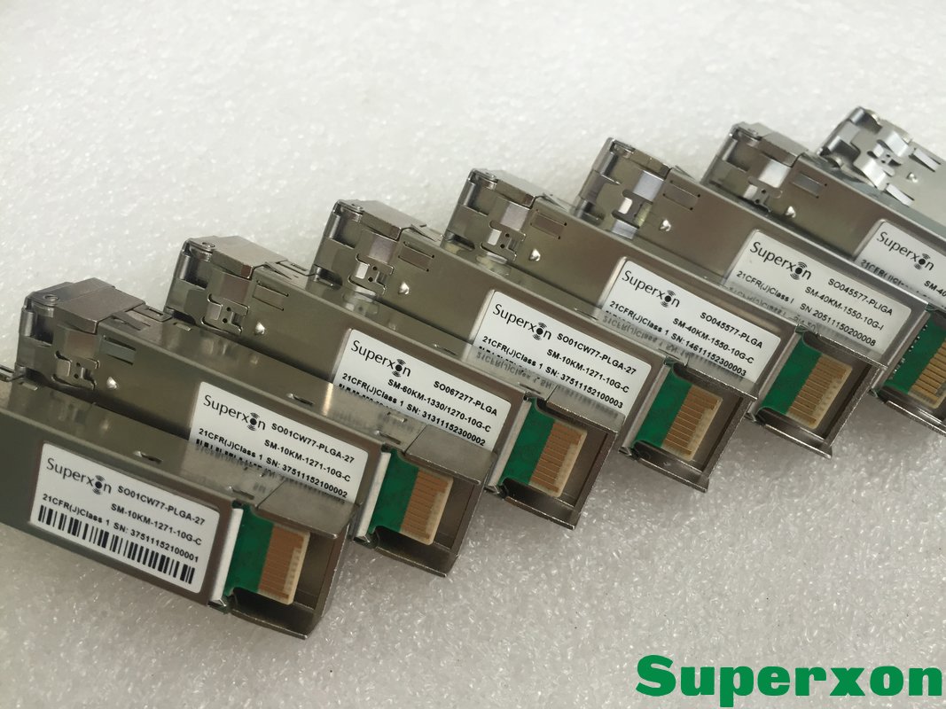 10km 1310nm SFP+ Optical Module For 10GBASE-LR / LW ESD Protection