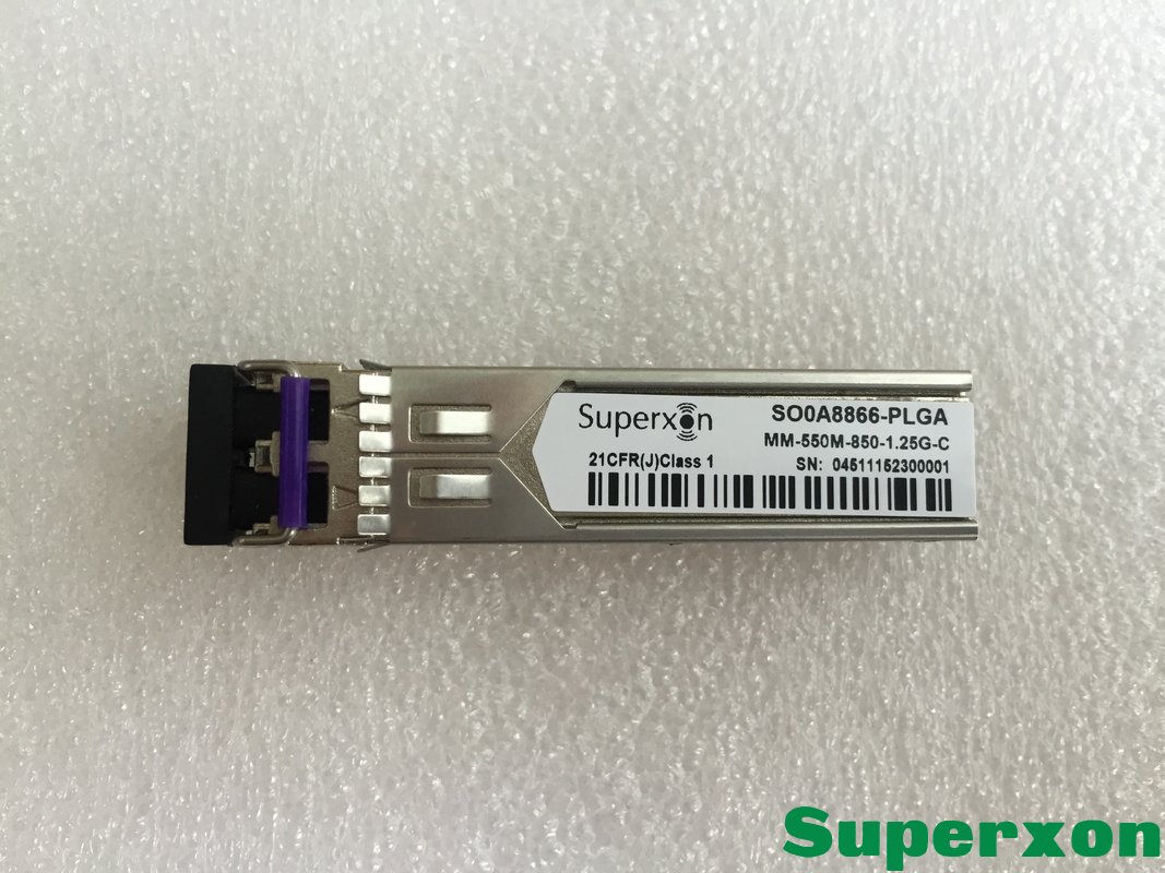 Telecom Industrial CWDM Optical Fiber Transceiver Complies With SFP MSA