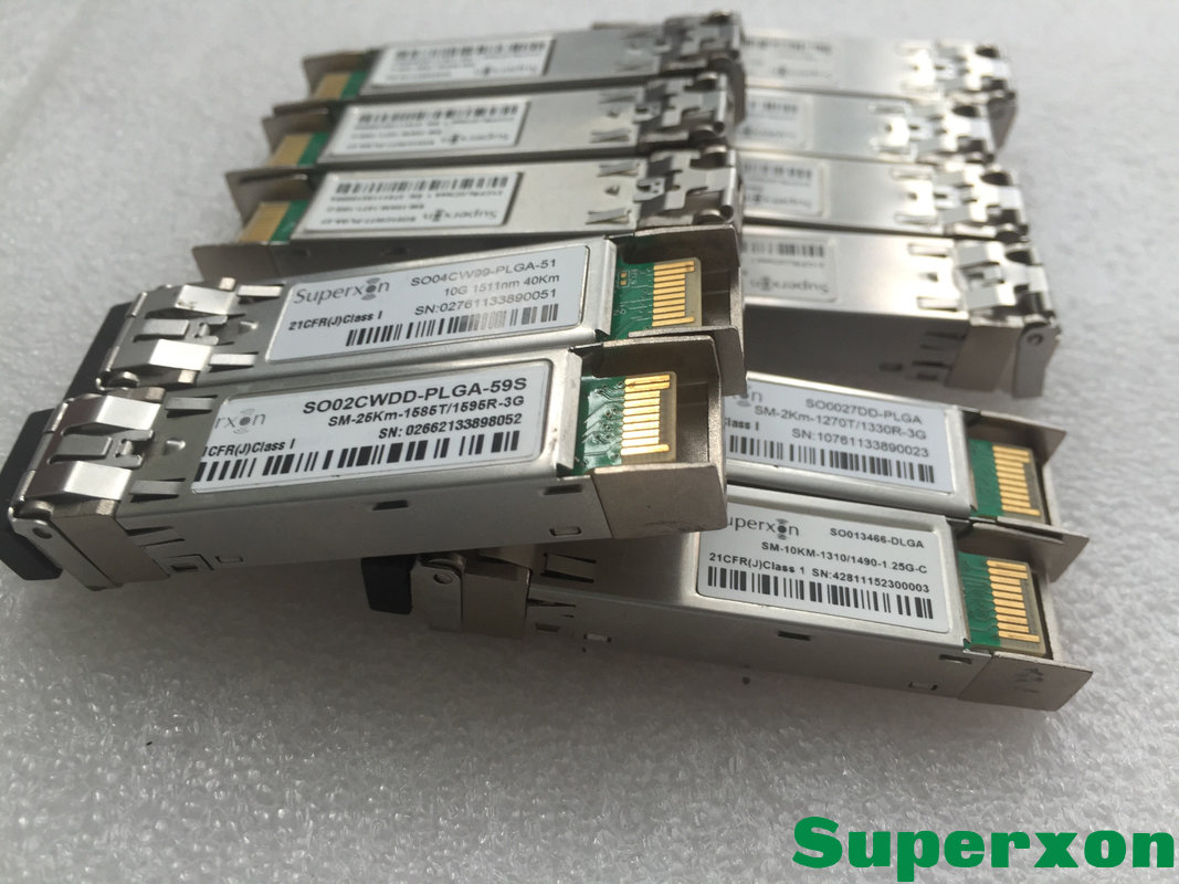 1550nm 10km SFP Optical Transceivers Module SMF For 1000Base-ZX-80