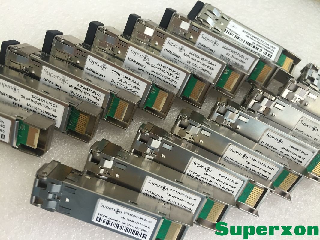 20km SFP+ Optical Transceiver TUV / FCC / UL / ROHS / FDA / CDRH