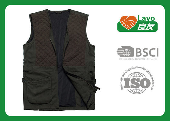 100% Polyester Outdoor Travel Vest Womens With Pockets Various Design