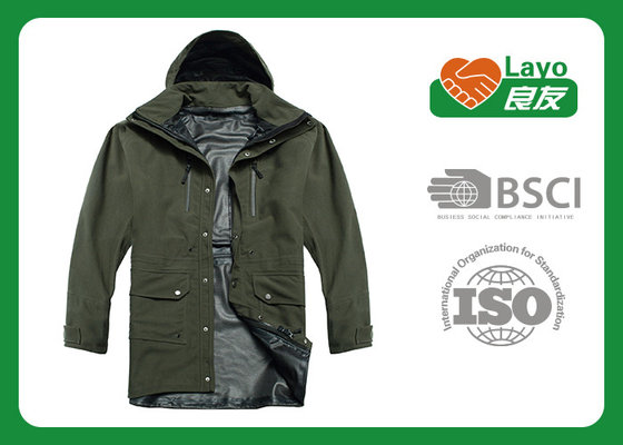 Outdoor Fleece Hunting Jacket , Waterproof Shooting Jacket L-007