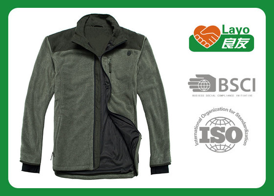 Military Style Olive Hunting Fleece Clothing OEM / ODM Available