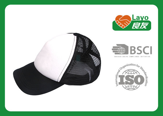Black White Duck Hunting Headwear Wide Brim For Running / Camping