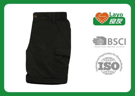 Layo Mens Convertible Hiking Pants Removable For Spring / Autumn