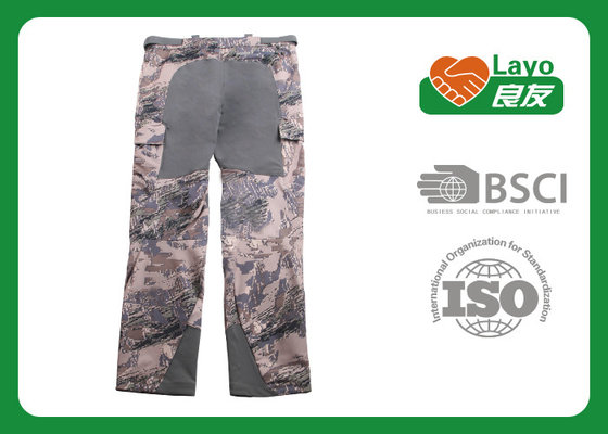 Winter Waterproof Hunting Camo Pants , Mossy Oak Camo Pants Anti Static