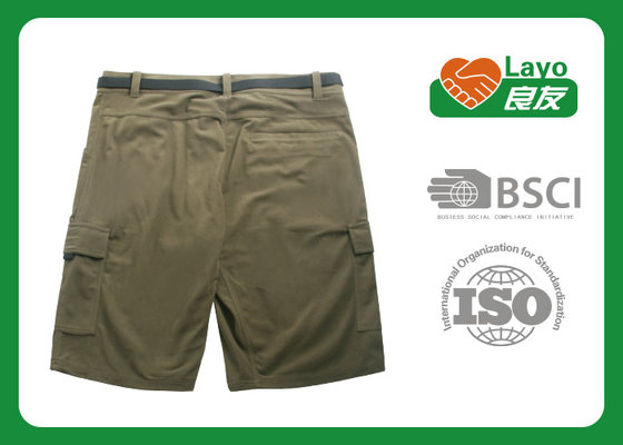 Anti - Static Olive Quick Dry Pants Fleece Material For Women
