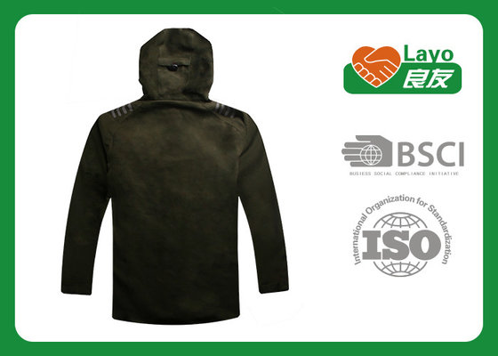 Layo Olive Outdoor Fleece Jackets For Hunting / Hiking / Camping