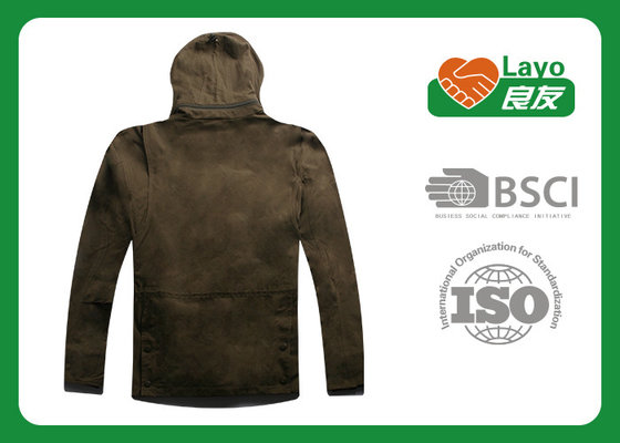 Winter Camo Softshell Jacket , Softshell Ski Jacket Windbreak