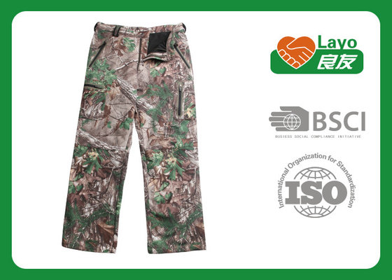 Anti - Static Waterproof Hunting Pants / Camo Waterproof Trousers For Fishing