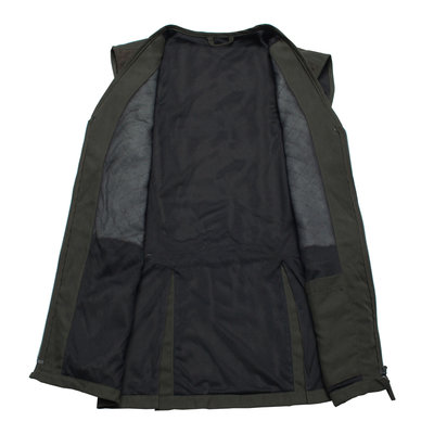 Classical Style Outdoor Travel Vests With Hidden Pockets Olive Color