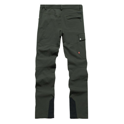 Casual Olive Waterproof Upland Hunting Pants Back Pockets Side Zipper Baggy