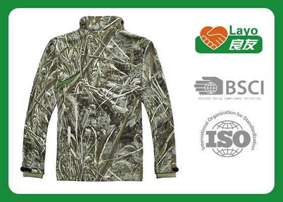 Custom Softshell Outdoor Hunting Clothing Winter With Inner Sleeve