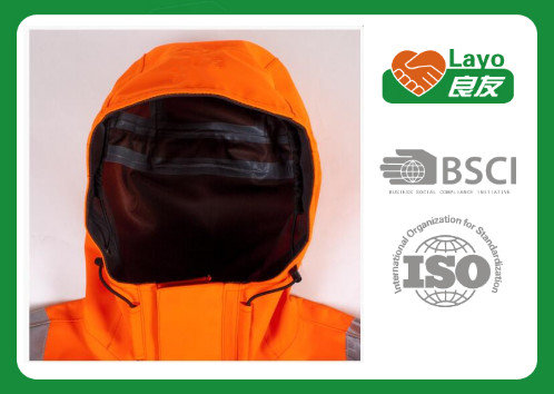 Layo Heavy Rain Waterproof Rain Jacket Adult OEM / ODM Acceptable