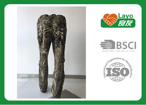 Windbreak Hunting Camo Pants Thermal  100% Polyester For Running / Fishing