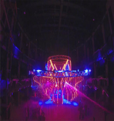 360 Degree 3D LED Tube Madrix Software Vertical For Night Club Or Ktv