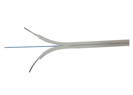 Indoor Flat Drop Cable LSZH / PVC Sheath FTTH Bow Type High Tensile Strength
