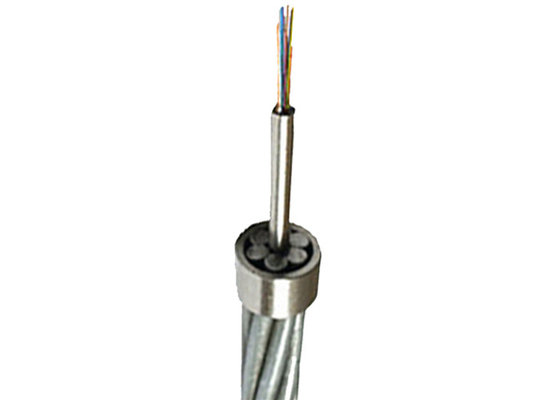 Central Tube OPGW Fiber Cable Composite Overhead Conductor 2 - 144 Core