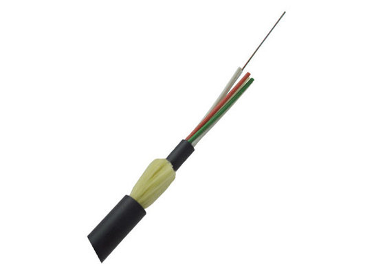 G652D ADSS Fiber Cable With Aramid Yarn Large Span RTS Double Jacket