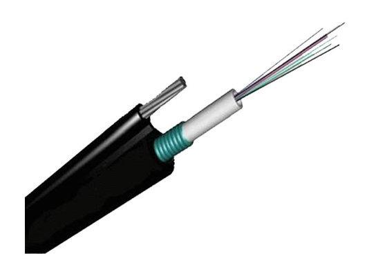 Outdoor Figure 8 G652d Fiber Cable , GYXTC8S Overhead Fiber Optic Cable