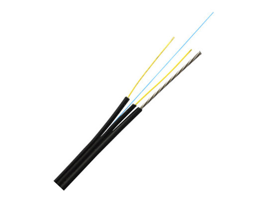 2 - 24 Core Indoor Fiber Optic Drop Cable With Water Blocking Tape