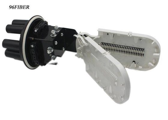 Waterproof Fiber Optic Cable Accessories 144 - 288 Fiber Fiber Optic Enclosure