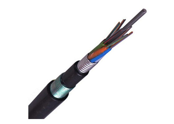 Double Armored 	Direct Burial Fiber Optic Cable Single Mode 2 - 288 Core