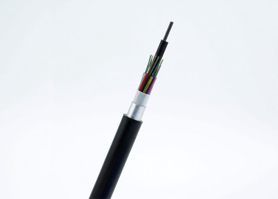 GYTA G652D Outdoor Fiber Cable For Duct / Aerial Steel Central Strength Member