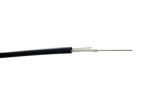 Two FRP Strengthen Outdoor Fiber Cable Central Loose Tube Type GYFXTY