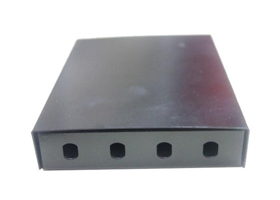 High Strength Fiber Optic Cable Accessories 4 Port FTTH Box ABS PC Material